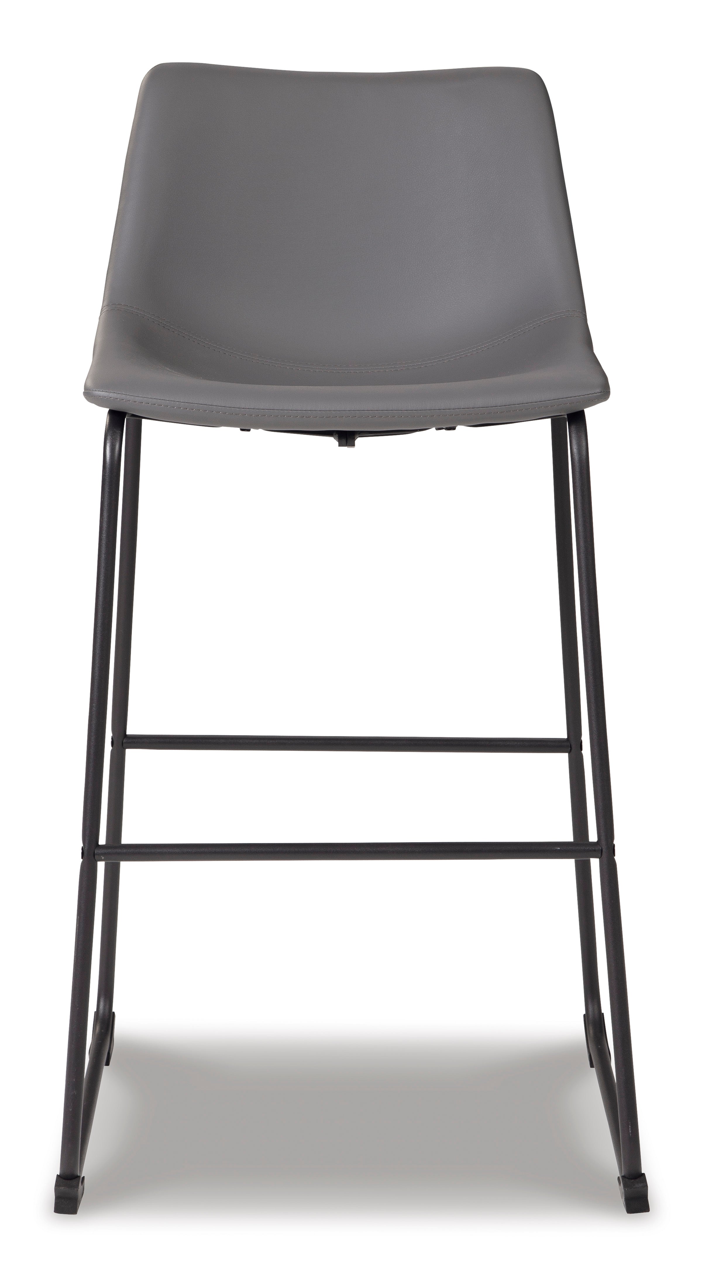 Centiar Gray Bucket Seat Bar Stool - Ashley Furniture Homestore ...